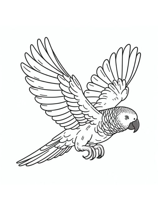 The Best Parrot Coloring Pages 2023